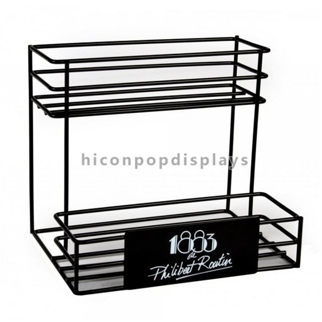Countertop 2 - Layer 6 Bottle Beer Retail Metal 6mm Wire Display Rack ...