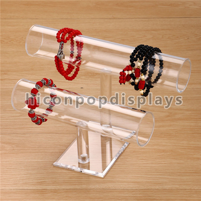 Acrylic Counter Display Racks Custom Size Watch Bracelet Display Stand ...