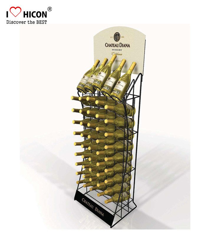 Beautiful Customized Metal Grape Wine Display Rack To Match Your ...