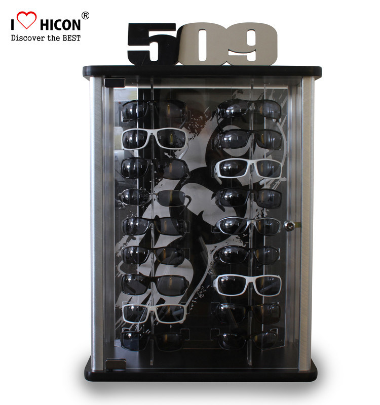 Retail Shop Sunglasses Display Case Countertop Acrylic Glasses Display ...