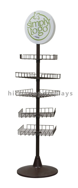 Mobile Phone Accessories Display Stand Rotating Retail Display Units