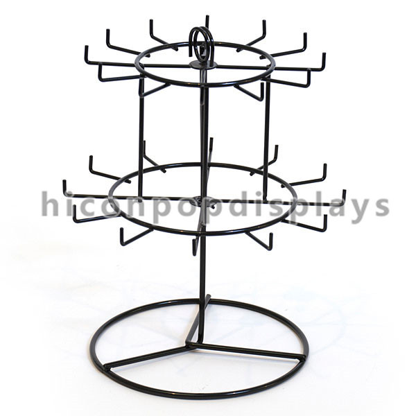 Countertop Shop / Retail Store Metal Wire Display Shelving For Small ...