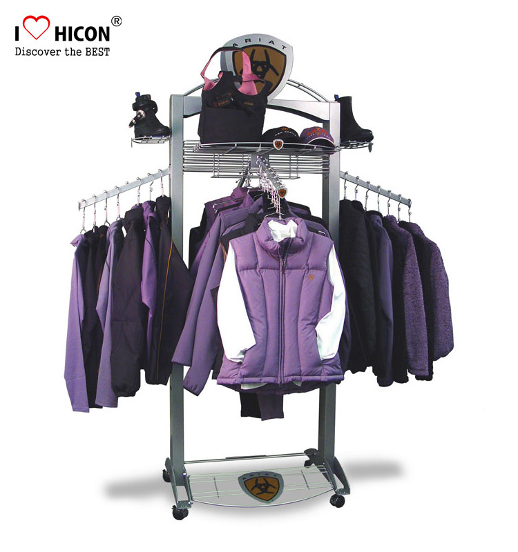 Customization Clothing Store Fixtures Clothes Retail Shop Rack Shop ...