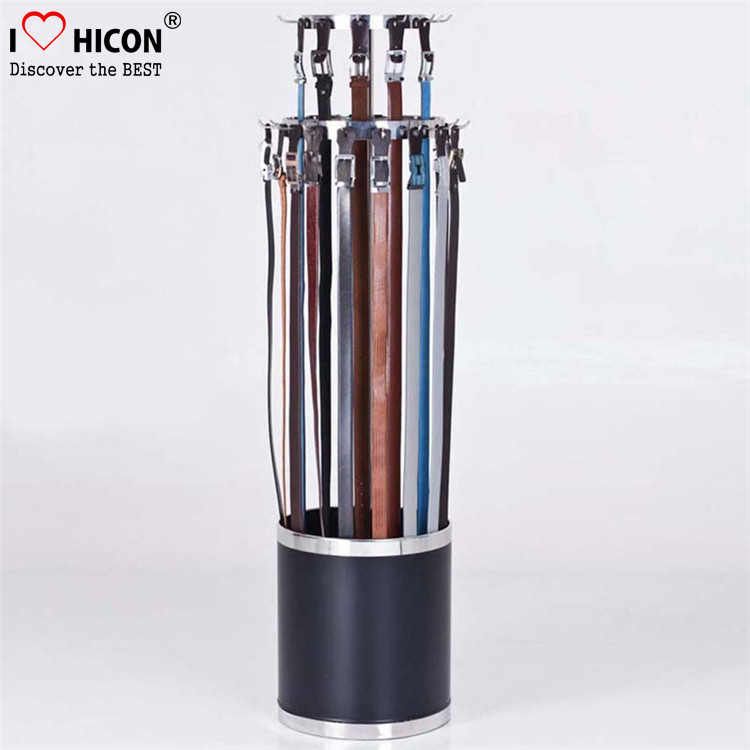 Round 2 Layer Merchandising Store Fixtures Chroming Hooks Belt Display ...
